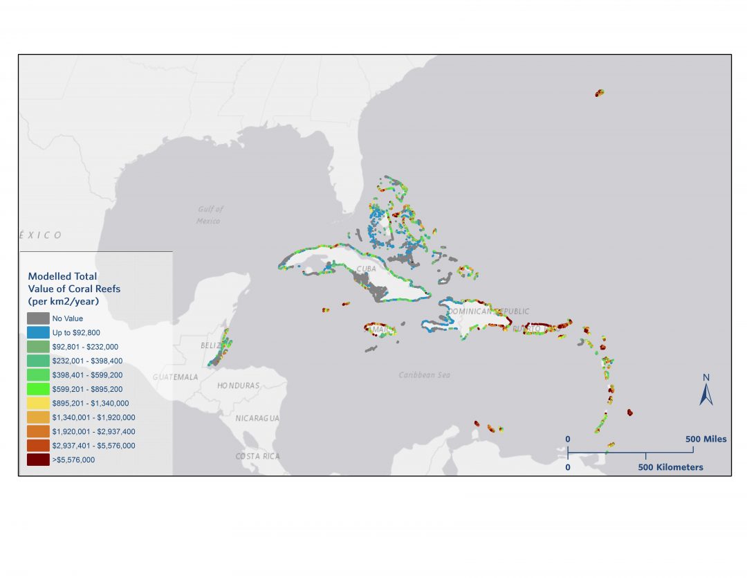The Caribbean Needs Tourism and Tourism Needs Healthy Coral Reefs – Mapping Ocean Wealth